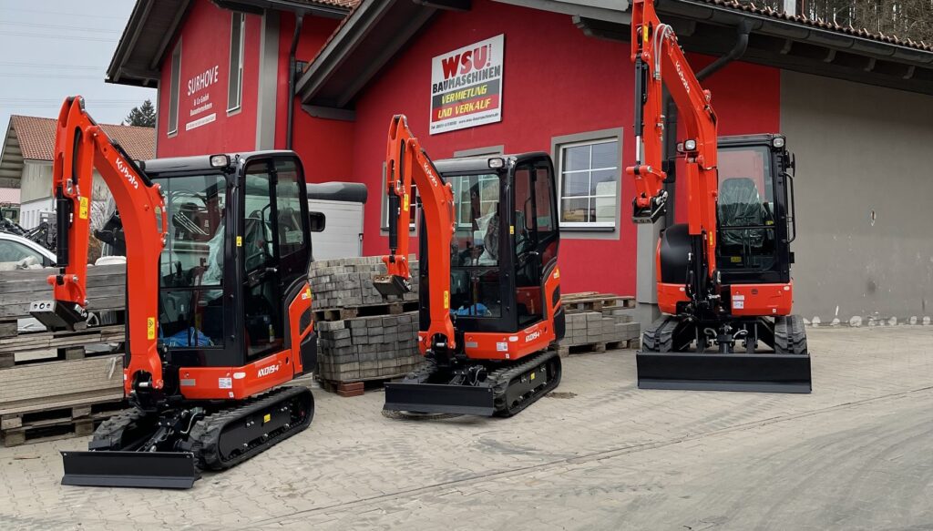 Baumaschinen Großweil | Mietpark, Maschinenmarkt & Service